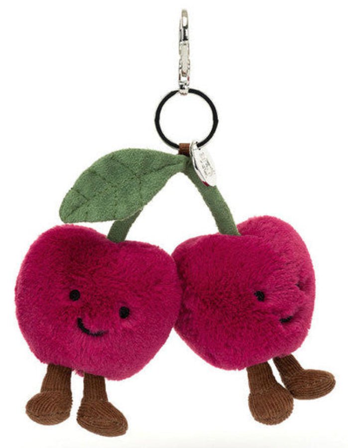 Jellycat - Amuseables Cherry Bag Charm – Little Canadian
