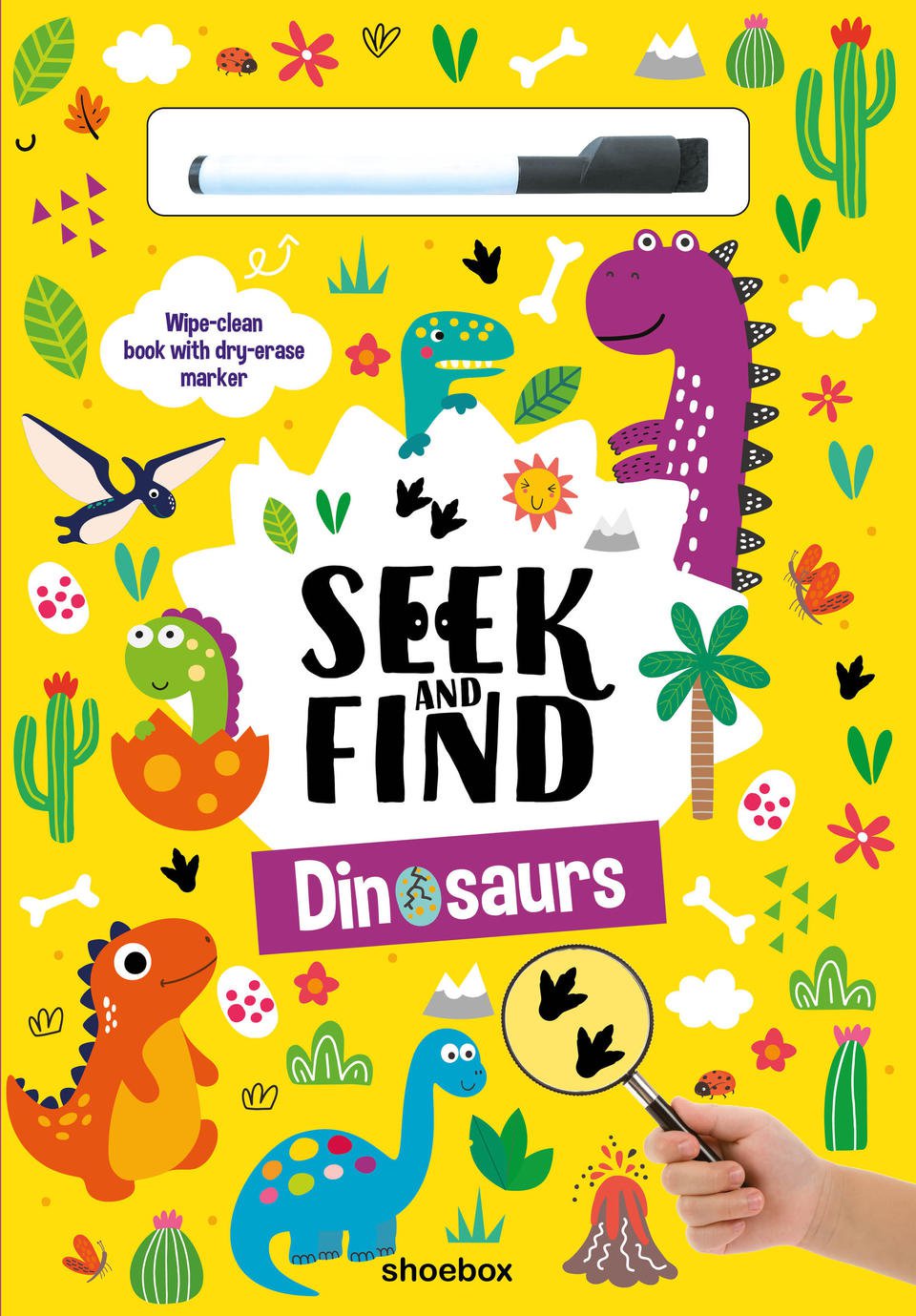 Seek and Find: Dinosaurs (Board Book) – Little Canadian
