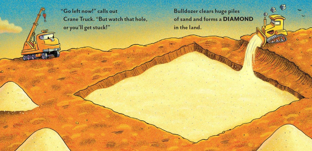 Bulldozer's Shapes: Goodnight, Goodnight, Construction Site (Board Boo ...