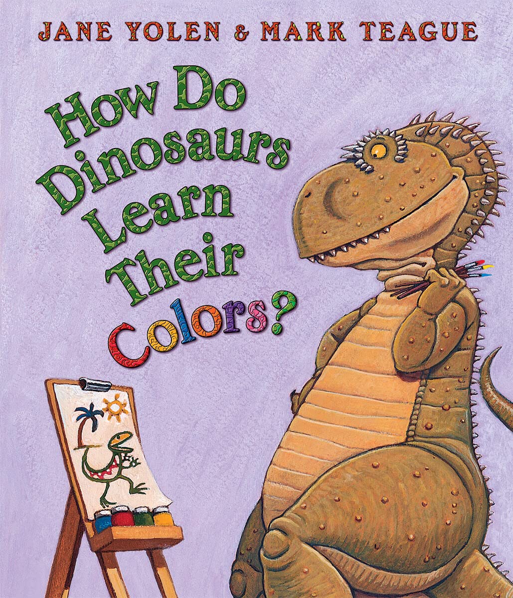 How Do Dinosaurs Learn Their Colors? - Board Book – Little Canadian