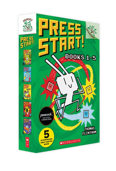 Press Start! Books 1-5: A Branches Box Set – Little Canadian