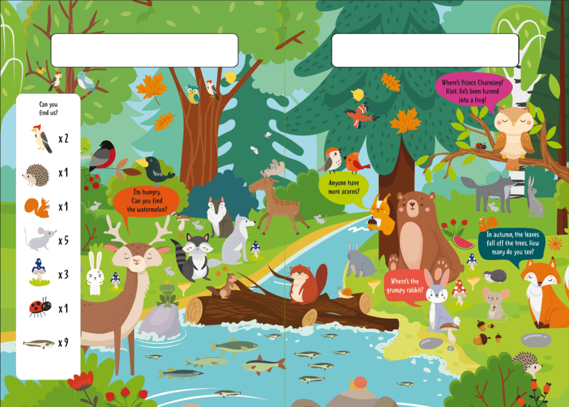 Seek and Find : Animals (Board Book) – Little Canadian