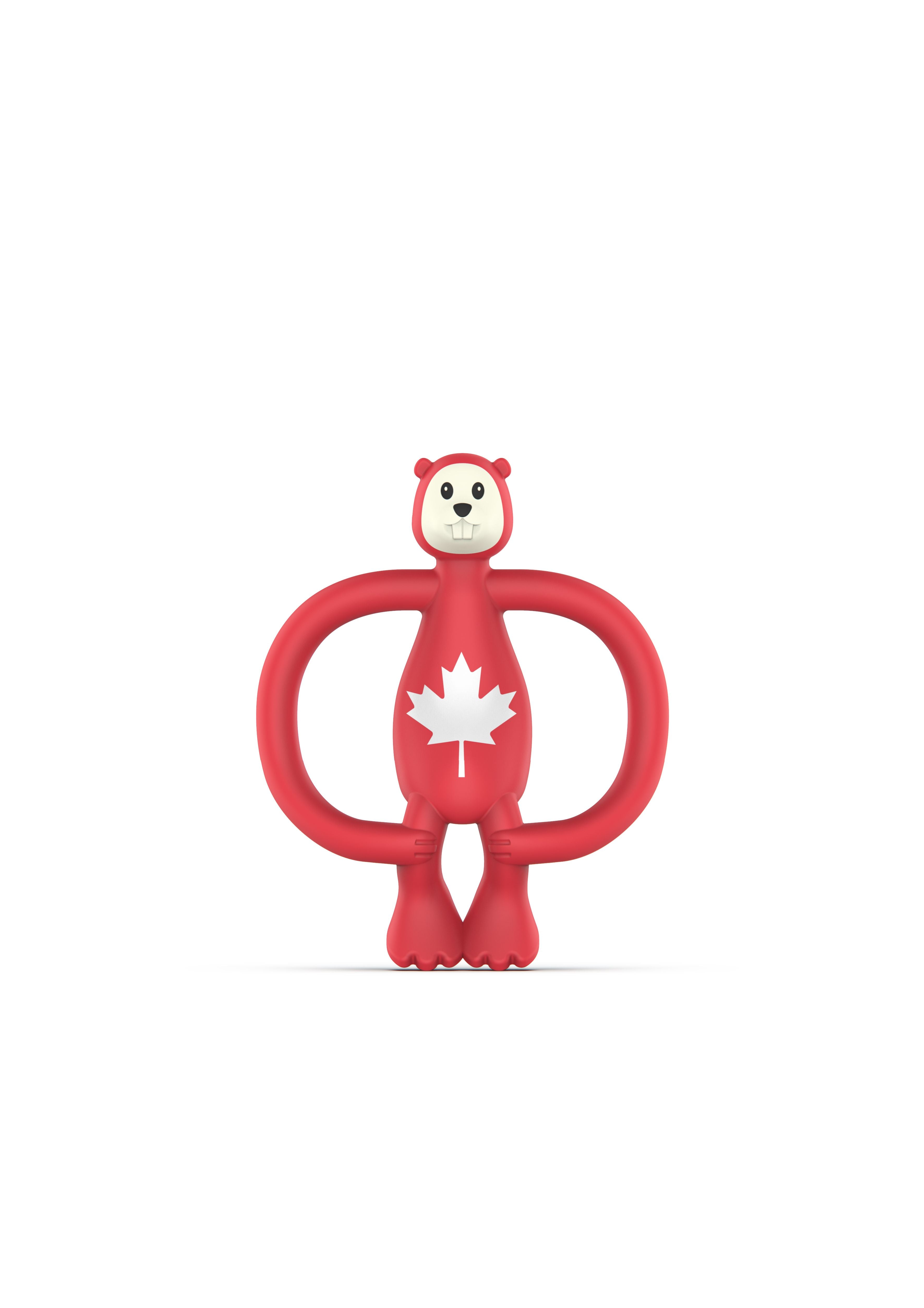 Matchstick Monkey - Benji Beaver Teether – Little Canadian
